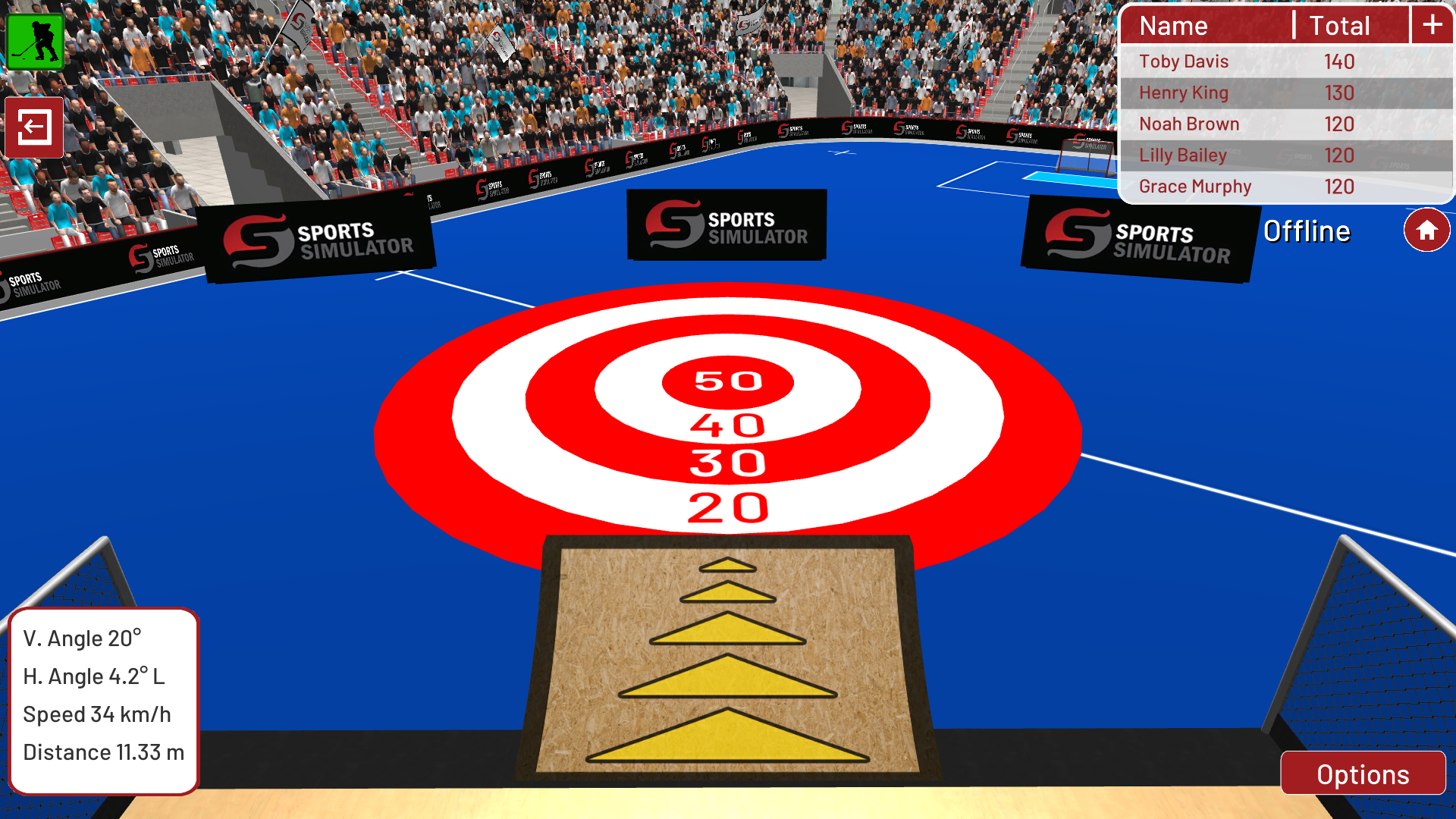 Floorball Simulator | Indoor Floorball Sim | Sports Simulator